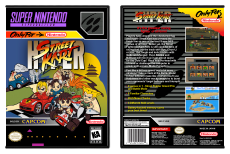 Hyper Street Kart (Repro Spine) - SNES Video Game Case