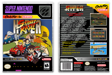 Hyper Street Kart (Repro Spine) - SNES Video Game Case