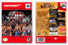 WWF No Mercy Plus - N64 Video Game Case