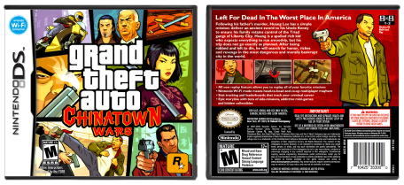 Grand Theft Auto: Chinatown Wars - DS Game Case