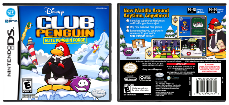 Disney Club Penguin: Elite Penguin Force - DS Game Case