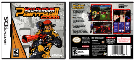 Greg Hastings Tournament Paintball MAX'D - DS Game Case