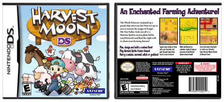 Harvest Moon DS - DS Game Case