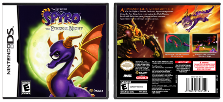 Legend of Spyro, The: The Eternal Night - DS Game Case