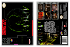 Alien 3 - SNES Video Game Case