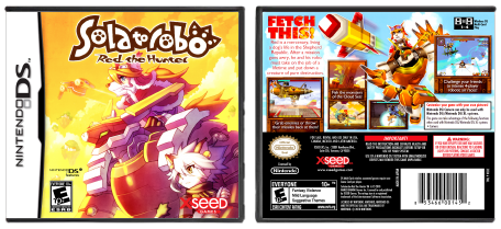 Solatorobo: Red the Hunter - DS Game Case