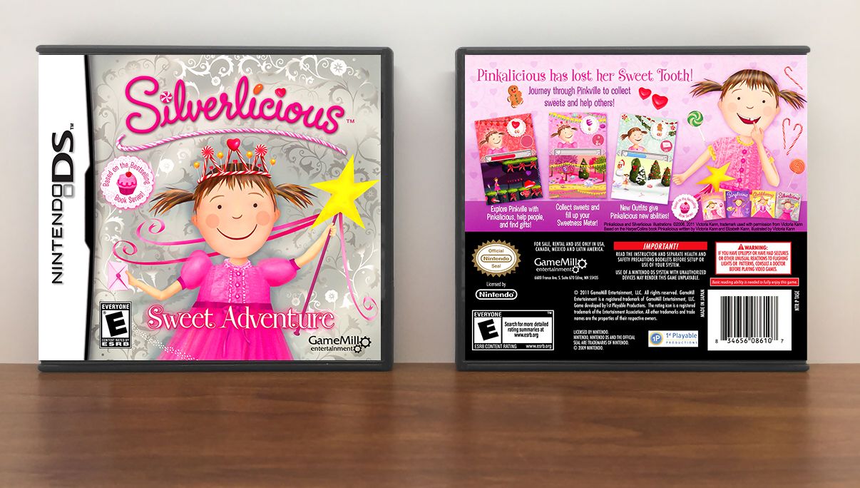 Silverlicious - DS Game Case