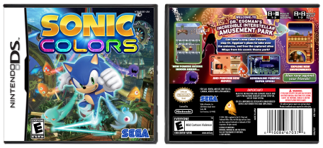 Sonic Colors Ds Game Case