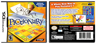 Pictionary - DS Game Case