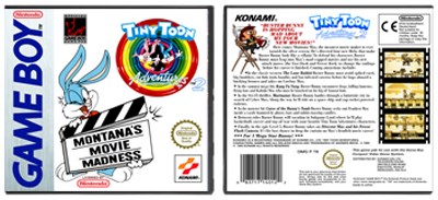 Tiny Toon Adventure 2 - Montana's Movie Madness (PAL)
