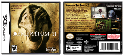 Dementium II - DS Game Case