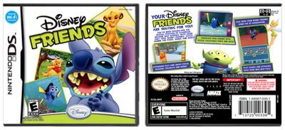 Disney Friends - DS Game Case