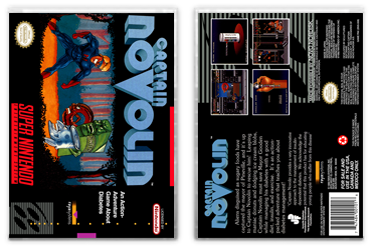 Captain Novolin - SNES Video Game Case