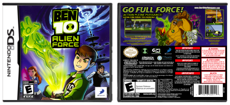 Ben 10: Alien Force - DS Game Case