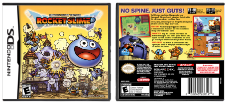 Dragon Quest Heroes: Rocket Slime - DS Game Case