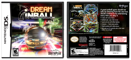 Dream Pinball 3D - DS Game Case