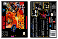Doom Troopers - SNES Video Game Case