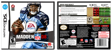 Madden NFL 08 - DS Game Case