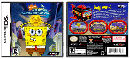 SpongeBob's Atlantis SquarePantis - DS Game Case