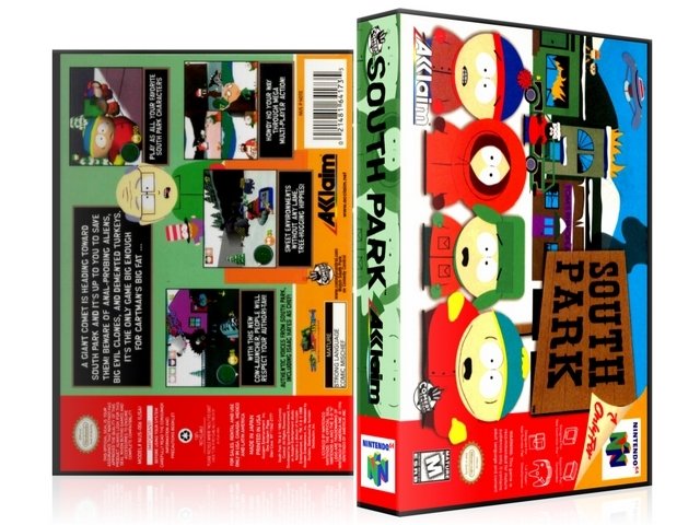 South Park - N64 Video Game Case