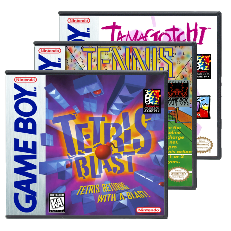 Gameboy Game Case Selection | Storage Cataloguing Cases