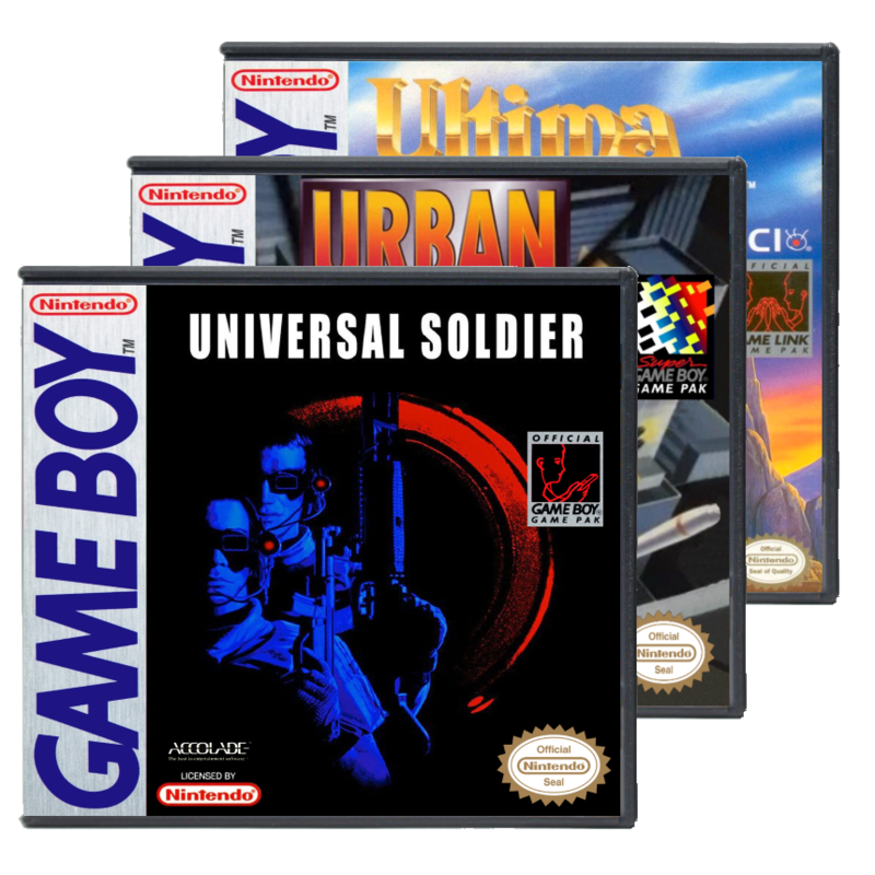 Gameboy Game Case Selection | Storage Cataloguing Cases