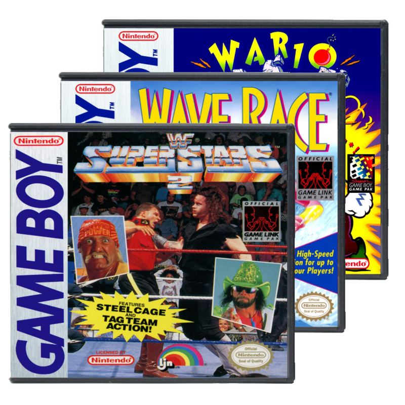 Gameboy Game Case Selection | Storage Cataloguing Cases