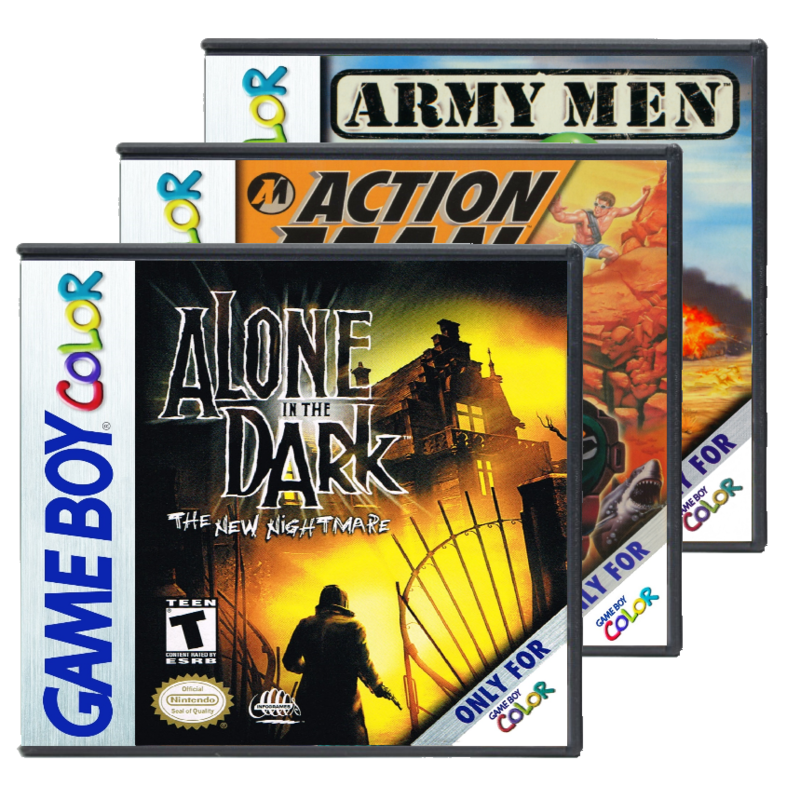 GBC Game Case Selection | Storage Cataloguing Cases