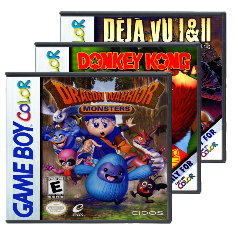 GBC Game Case Selection | Storage Cataloguing Cases