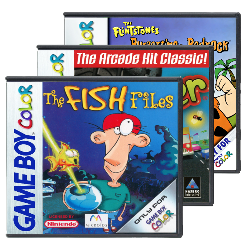 GBC Game Case Selection | Storage Cataloguing Cases