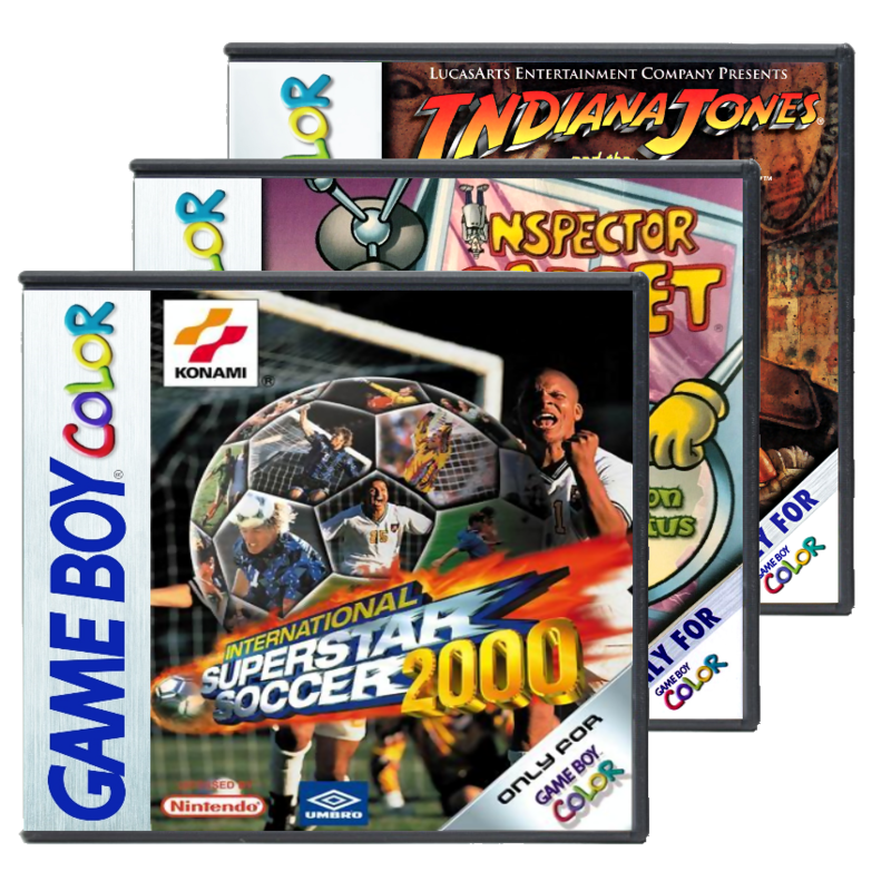 GBC Game Case Selection | Storage Cataloguing Cases