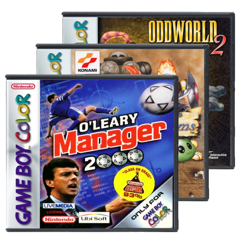 GBC Game Case Selection | Storage Cataloguing Cases