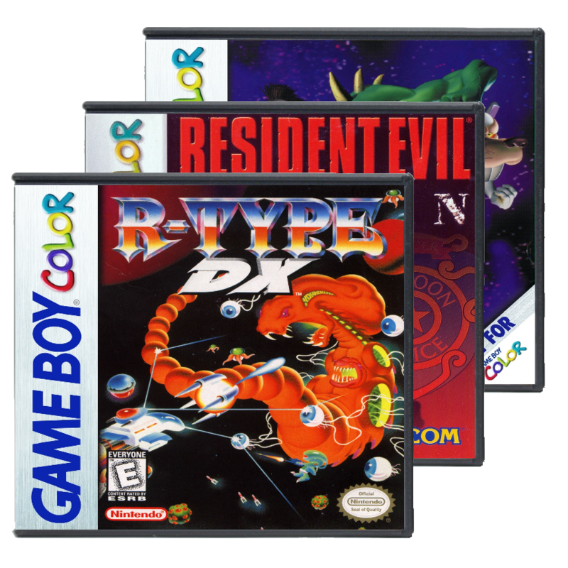 GBC Game Case Selection | Storage Cataloguing Cases