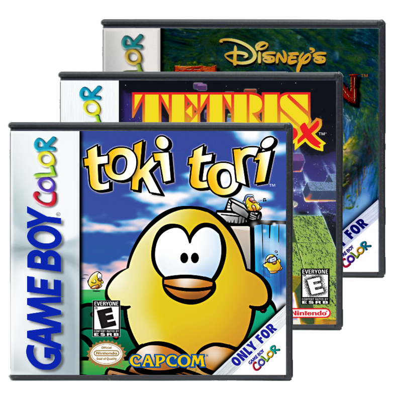 GBC Game Case Selection | Storage Cataloguing Cases