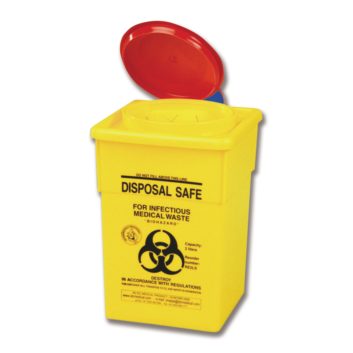 Sharps Disposal Container 2Ltr - For all your First Aid supplies ... Sharps Disposal Container 2Ltr - For all your First Aid supplies ...