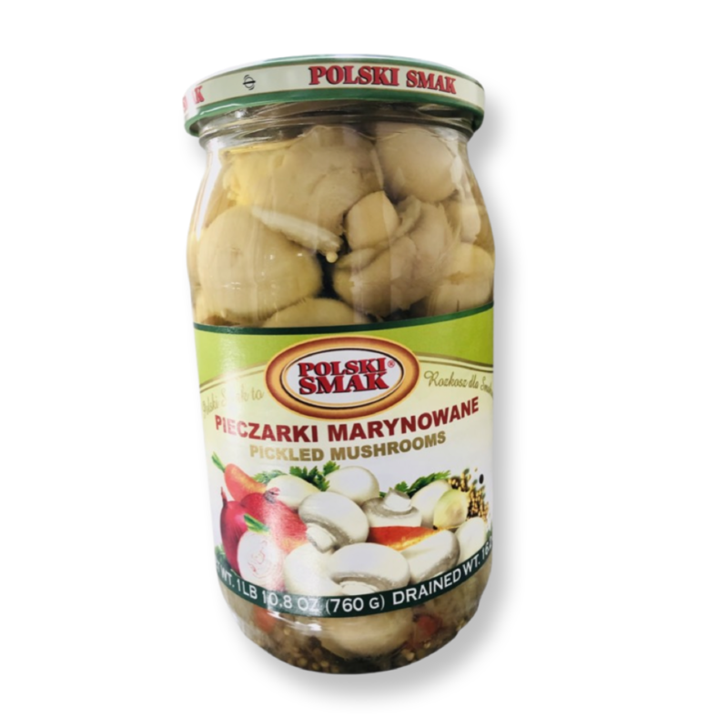 Pickled Mushroom/ Marynowane Pieczarki "Polski Smak” 760g.