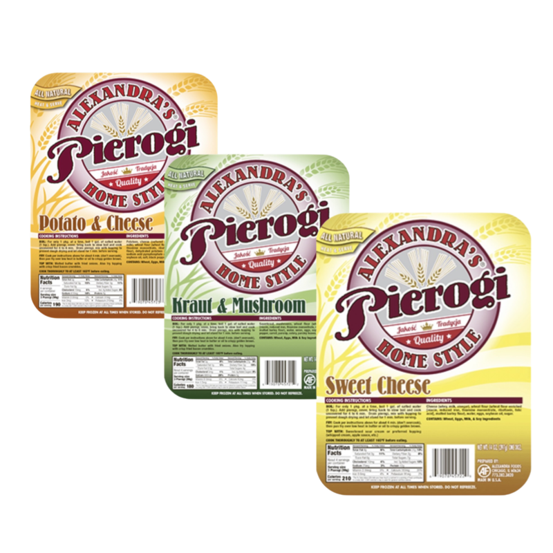 PIEROGI MIX/ 3 PACK 36pcs.