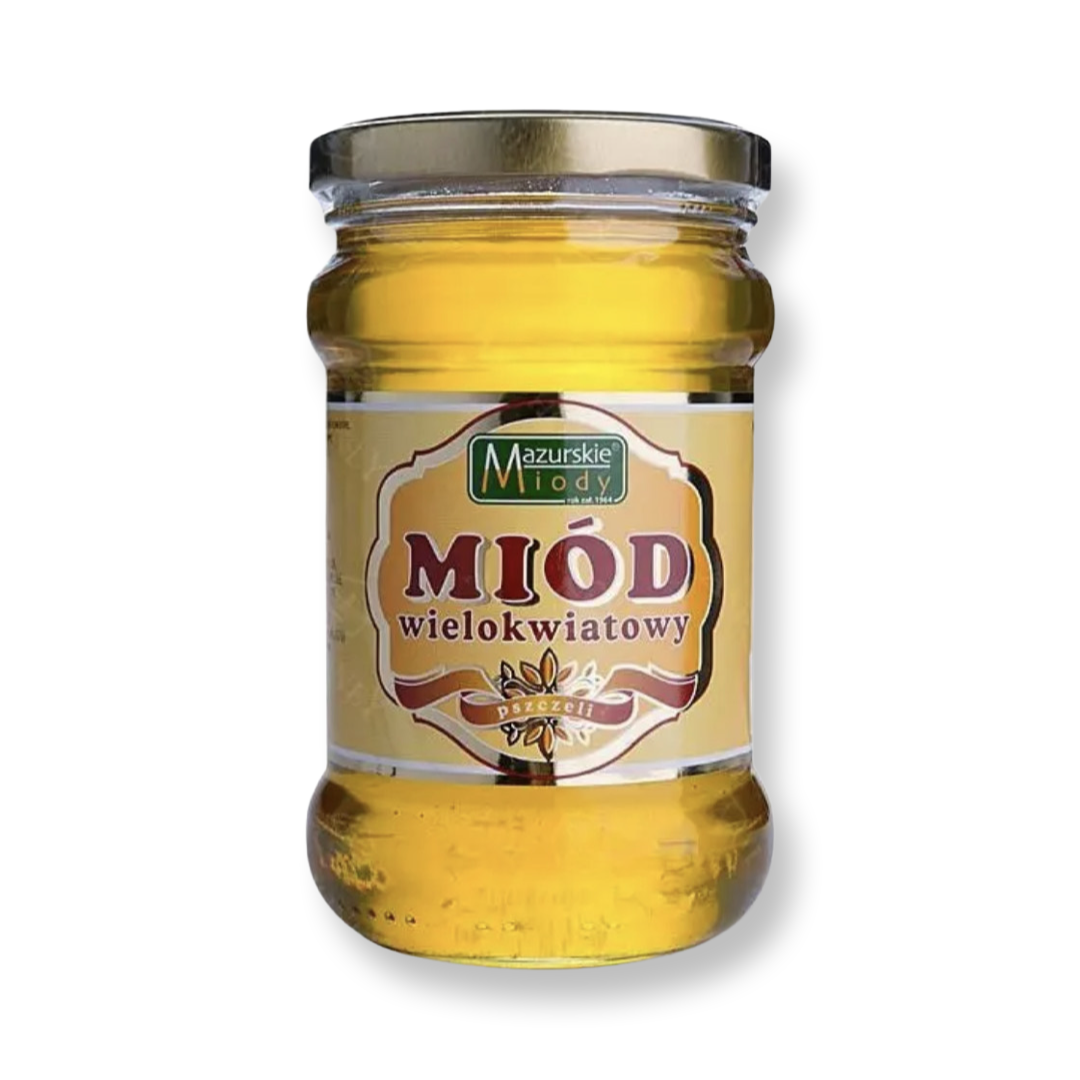 „Mazurskie Miody” Miód Wielokwiatowy 400g Multifloral Honey