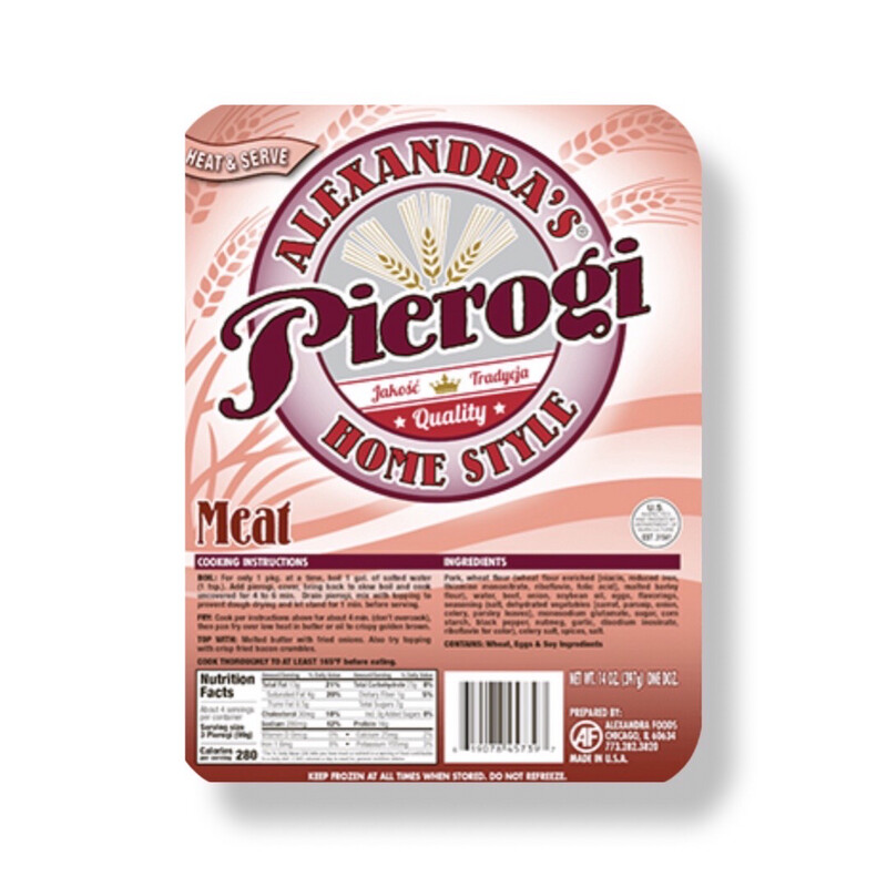 Meat Pierogi/ Pierogi z Miesem 12pcs.