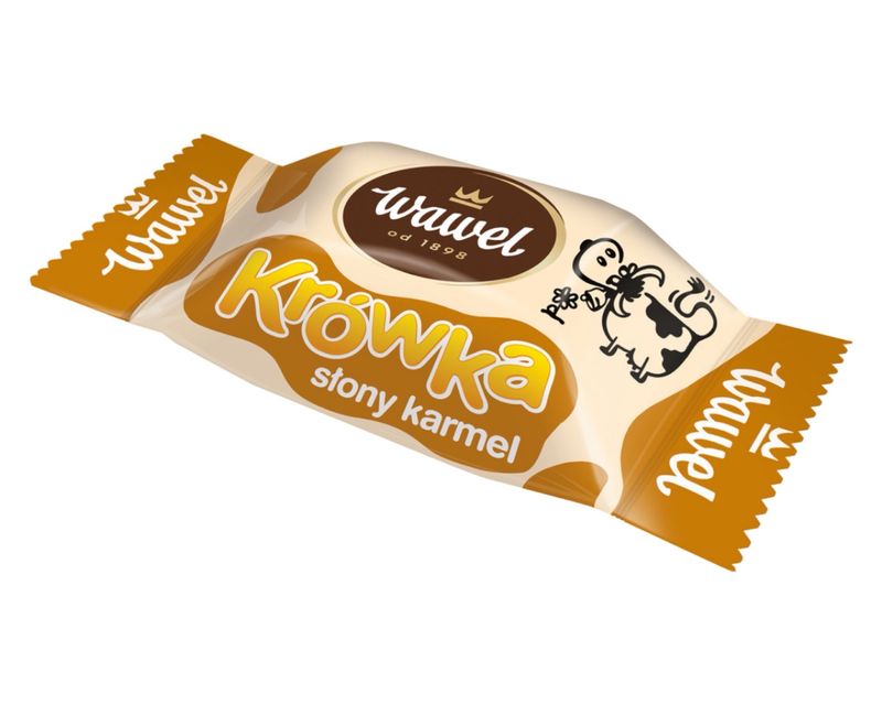 WAWEL KROWKA SALTED CARAMEL Cream Fudge 250g / 8.8 oz