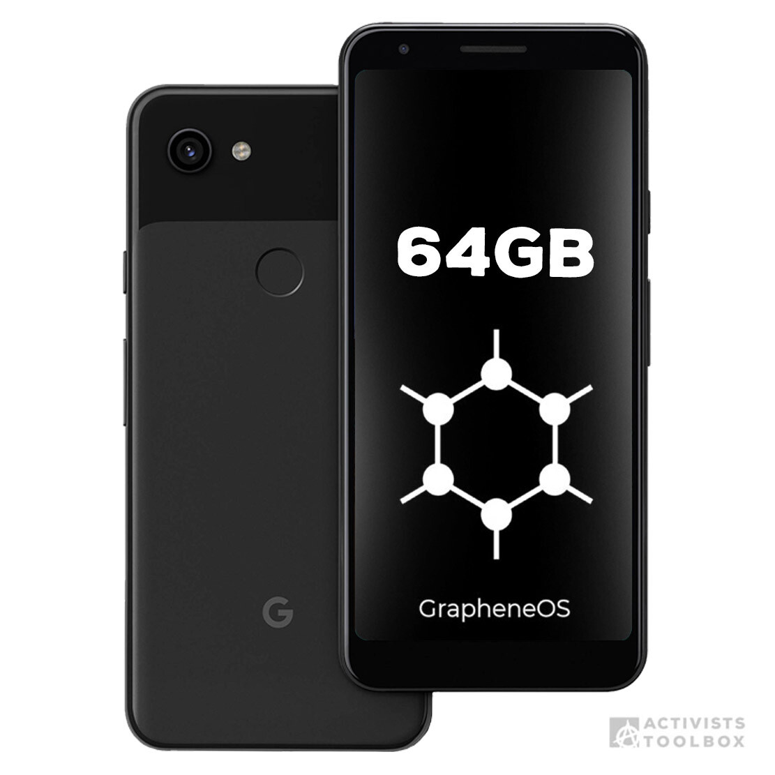 Google Pixel 3a DeGoogled Phone (standard size)