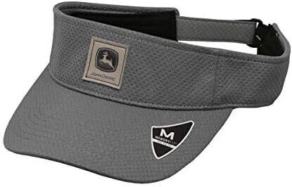 John Deere Gray Visor