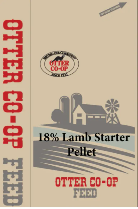 Lamb Starter Pellet Co-op 18% 20KG