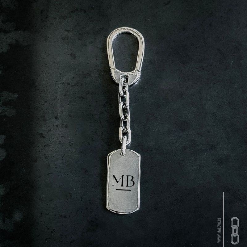 Joyería Malevo- llavero de plata 925