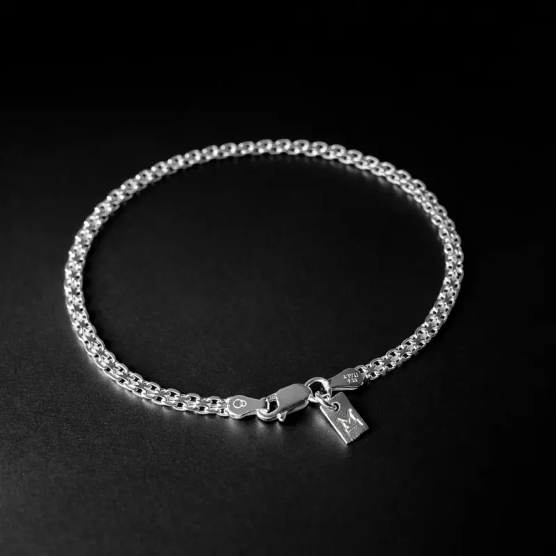 Pulsera SATORI en Plata 925 para Hombre | Joyería Malevo
