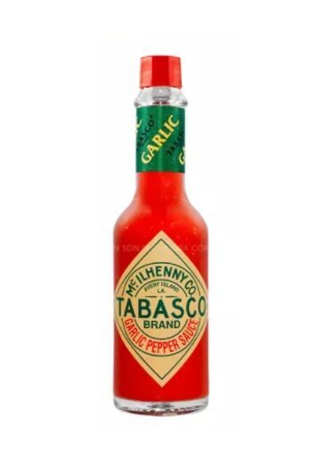 TOBASCO GARLIC PEPPER SAUCE 60ML