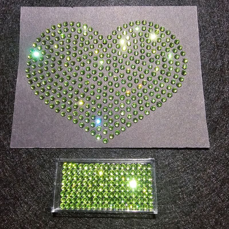 250 Gross Hotfix ICY Lime Rhinestones