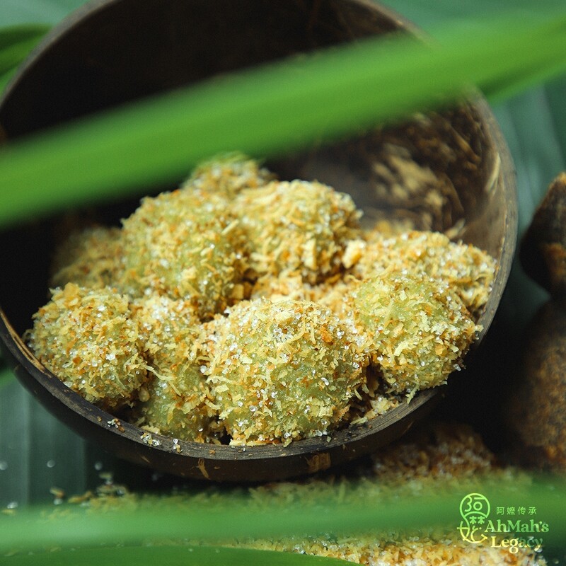 AhMah's Legacy Hand Pounded Pistachio Muah Chee