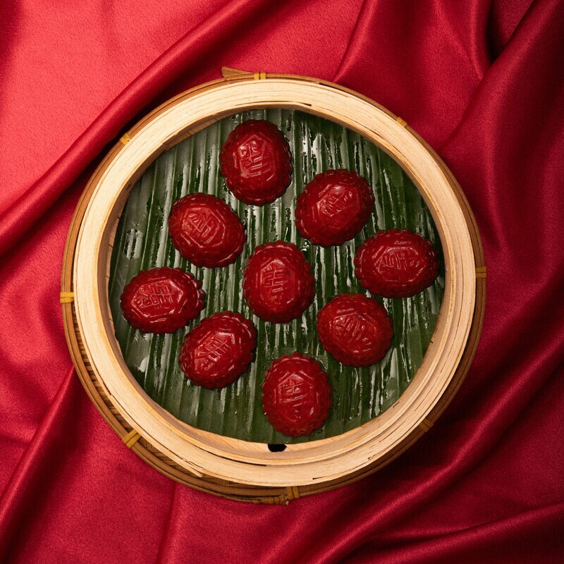 Mini Yuzu Mung Bean Gu Kueh