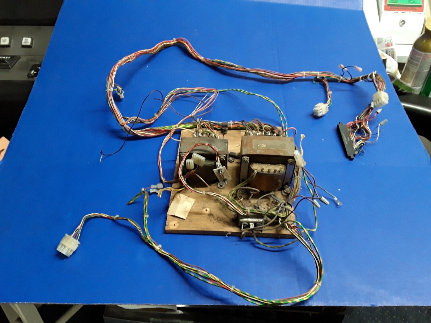 Ms. Pac-Man Cocktail Wiring Harness & Transformer Assembly